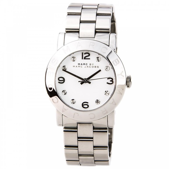 Marc By Marc Jacobs | Accessories | Marc Jacobs Silver Amy Watch | Poshmark